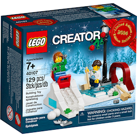 Konstruktor LEGO Creator Winter Adventure on Skates 40107, 7+ yaş, 129 ...