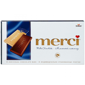 ᐈ Şokolad Merci Tablets Milk Chocolate 100 q - qiymeti və satışı | ️ ...