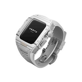 ᐈ Ağıllı saat Vertu Watch H1 Stainless Steel WG White Rubber (SW-WD-004 ...