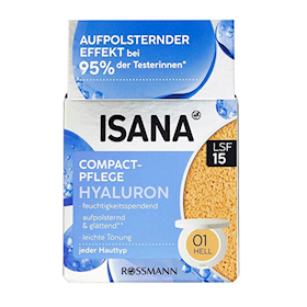 ᐈ Tonal krem Isana Compact Care Hyaluron SPF-15 15 q - qiymeti və ...