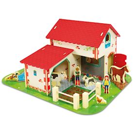 ᐈ Taxta oyuncaq Addo Play Ltd Farm Playset 200151, 12 hissə - qiymeti ...