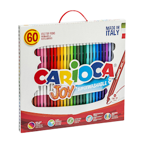 ᐈ Flomasterlər dəsti Carioca Joy, 60 əd - qiymeti və satışı | ️ BIRMARKET
