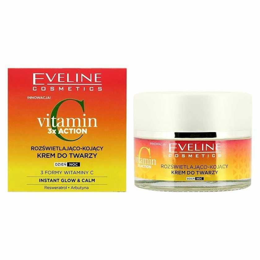 Универсальный крем для лица Eveline Cosmetics Vitamin C 3x Action 50 мл ...