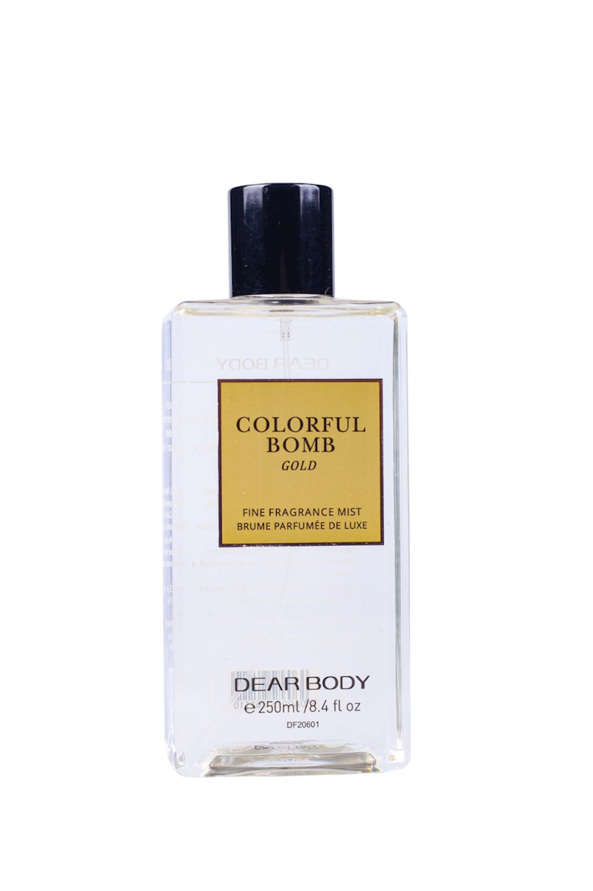 Спрей для тела Dear Body Colorful Bomb Gold For Women 250 мл - купить в ...