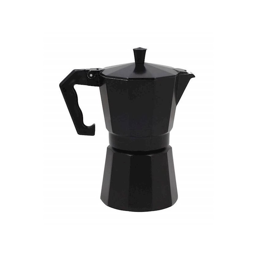 Qeyzer qəhvəbişirən Domotti Negra, qara, alüminium, 9 porsiya, 450 ml ...