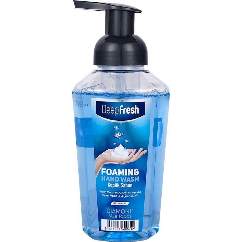 ᐈ Sabun-köpük DeepFresh Blue Topaz 400 ml - qiymeti və satışı | ️ BIRMARKET