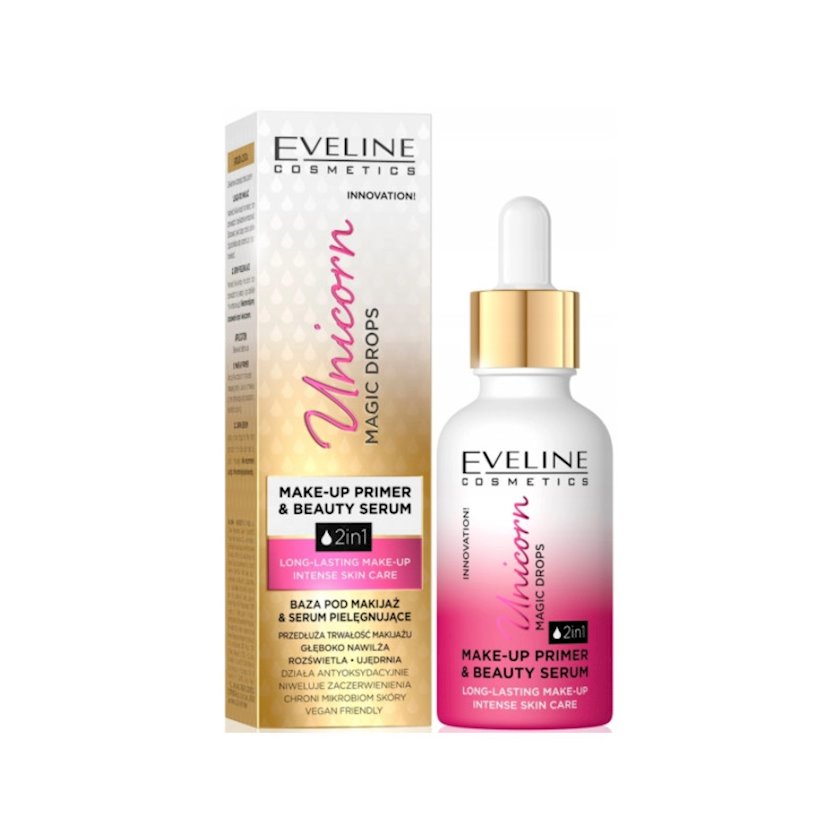 ᐈ Жидкая сыворотка-праймер Eveline Unicorn Magic Drops Makeup Serum ...