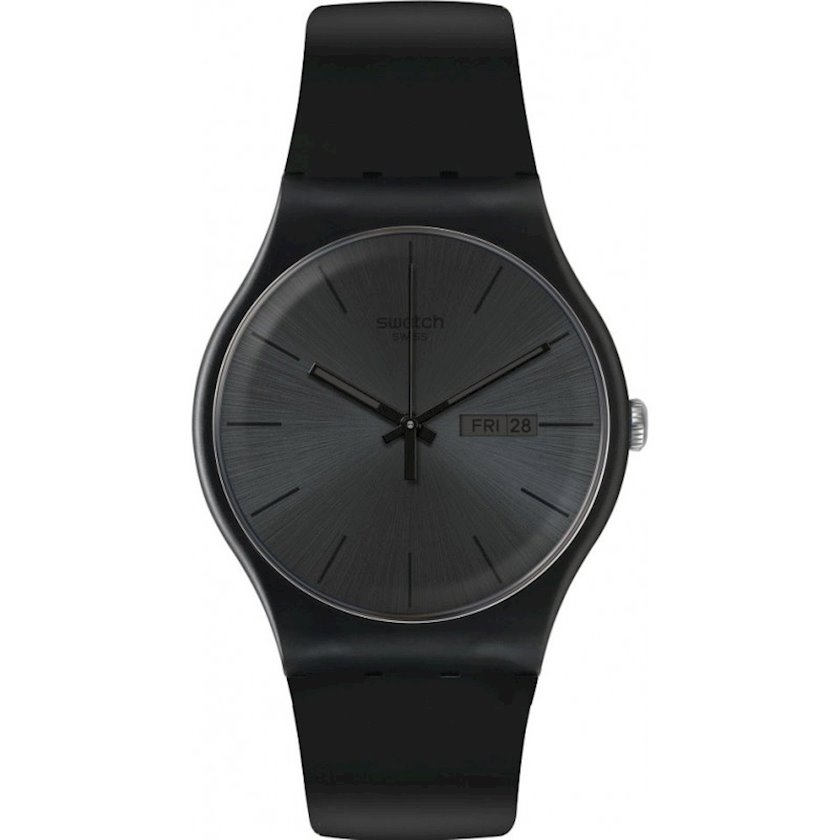Мужские наручные часы Swatch Black Rebel SUOB702,черные - купить в Баку ...