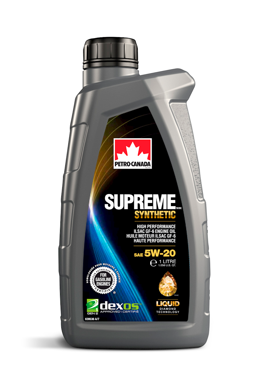 ᐈ Моторное масло Petro-Canada Supreme Synthetic 5W-20, 1 л (MOSYN52C12 ...