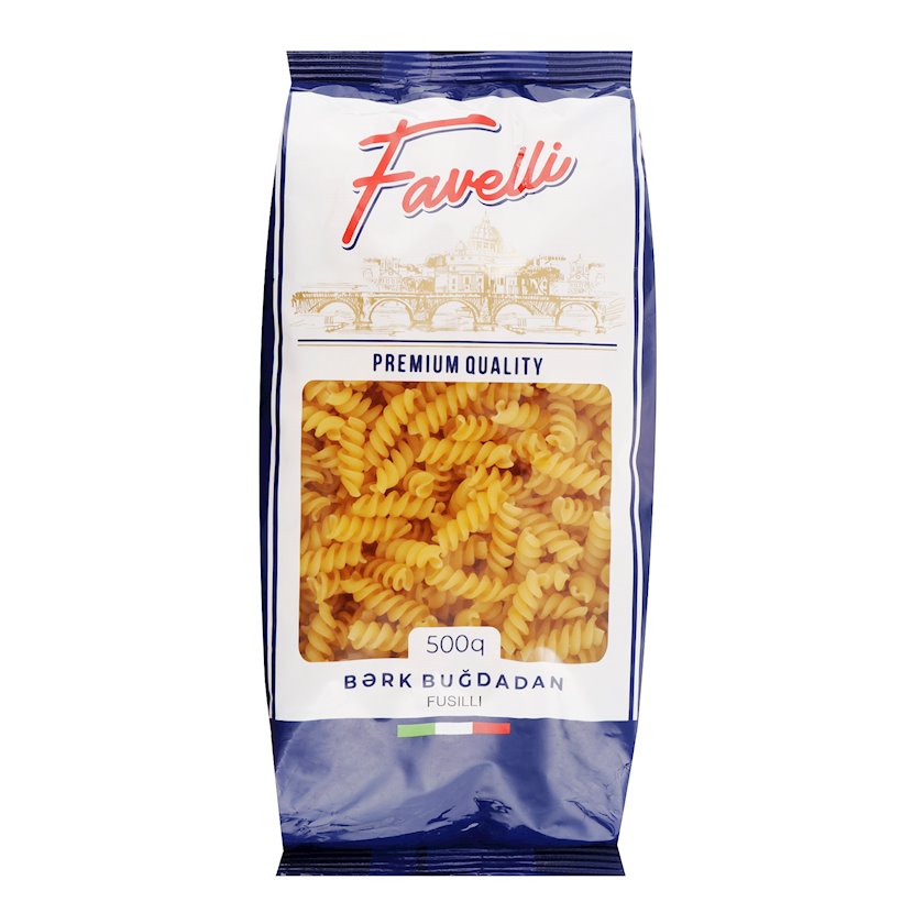 Макароны Favelli Виток 500 г - купить в Баку. Цена, обзор, отзывы, продажа