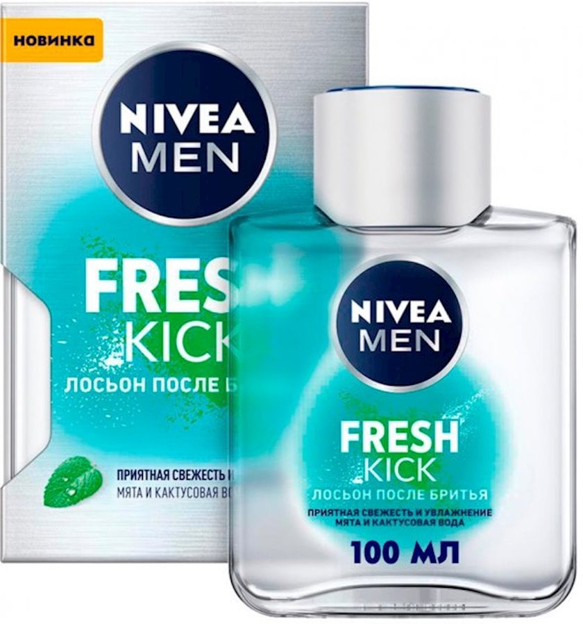 Лосьон после бритья Nivea Men Fresh Kick, 100мл - купить в Баку. Цена ...