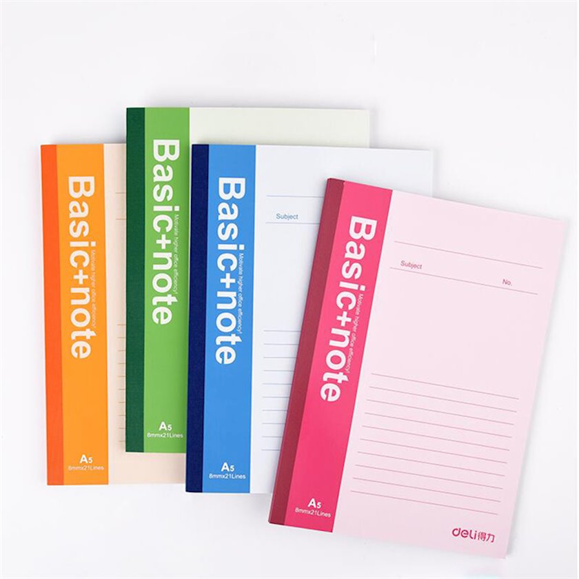 Блокнот Deli Basic+Note, 80 листов, A5, в ассортименте - купить в Баку ...