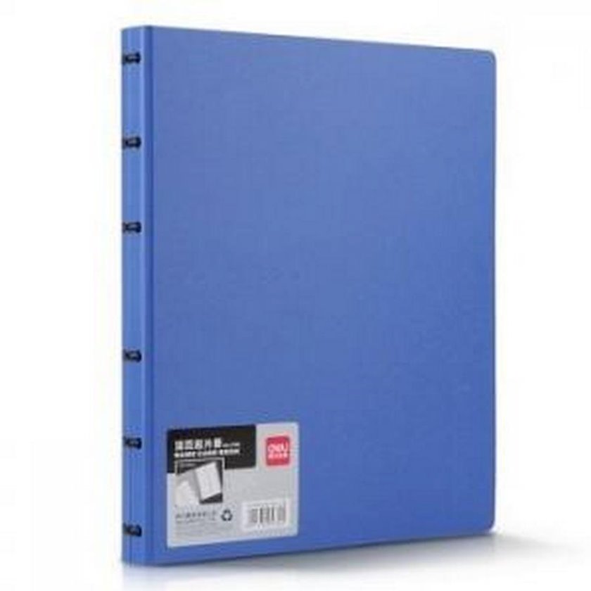 ᐈ Папка-визитница Deli E5780 А4, на 600 карточек, синий - купить по ...