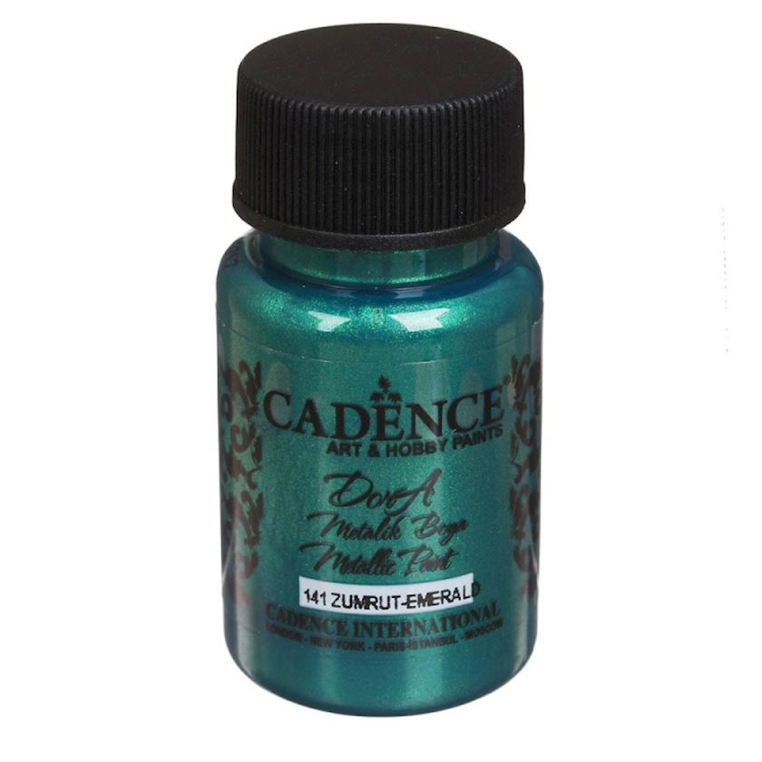 ᐈ Акриловая краска-металлик Cadence Dora Metallic Paint 141 Emerald 50 ...