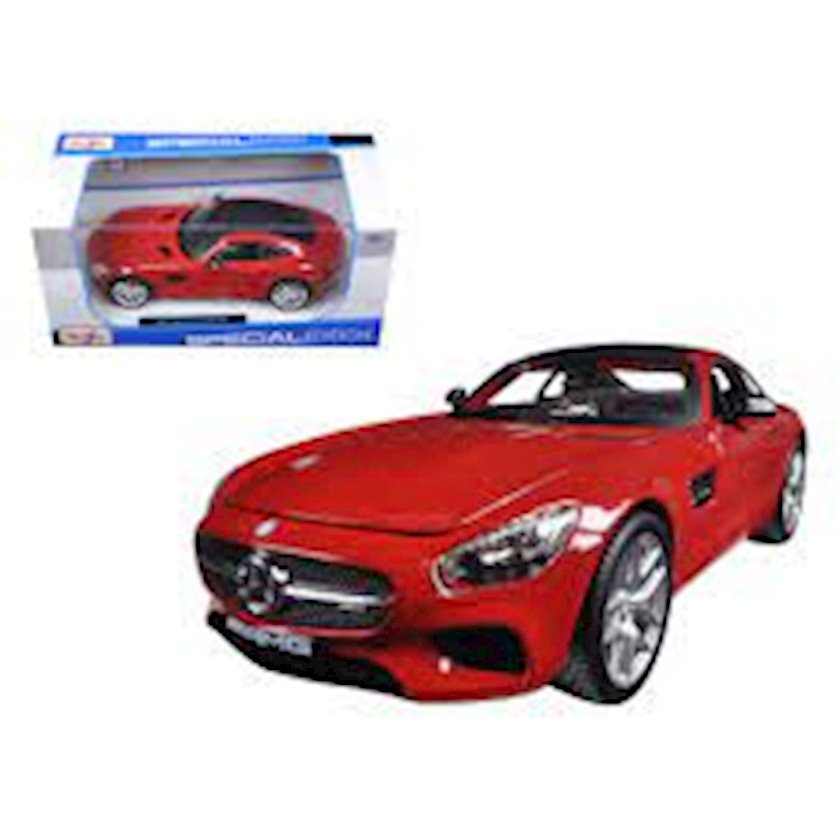 ᐈ Avtomodel Maisto Mercedes-Amg Gt Special Edition 1:18, Qırmızı ...