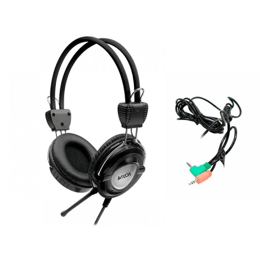 Наушники гарнитура A4tech Hs 19 1 Grey купить в Баку Цена обзор