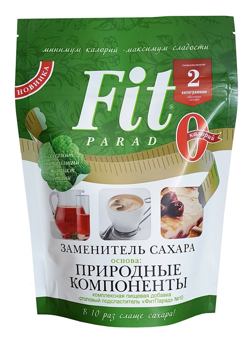 Сахарозаменитель Fit Parad №7, дой-пак, 400г - купить в Баку. Цена ...