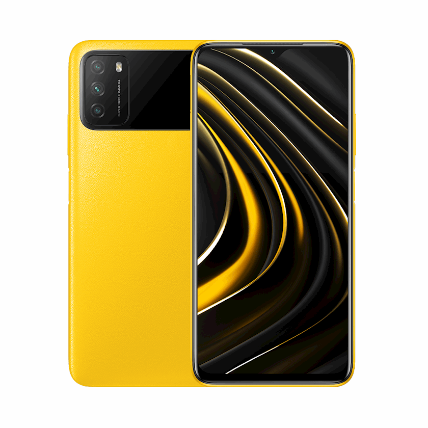 Смартфон Poco M3 4GB/64GB Желтый - купить в Баку. Цена, обзор, отзывы ...