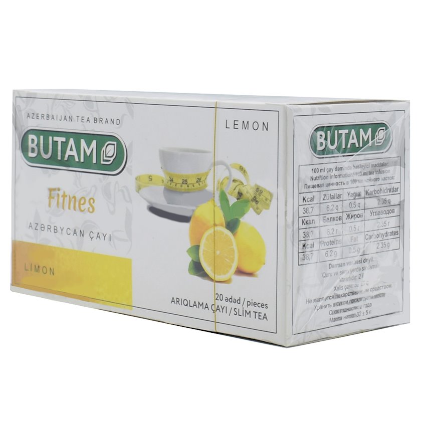ᐈ Чай Butam Fitnes лимон, 20 пакетиков - купить по выгодной цене | ️ ...