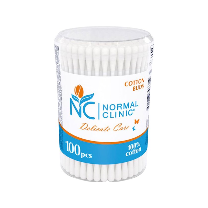 Ватные палочки Normal Clinic 100 шт - купить в Баку. Цена, обзор ...