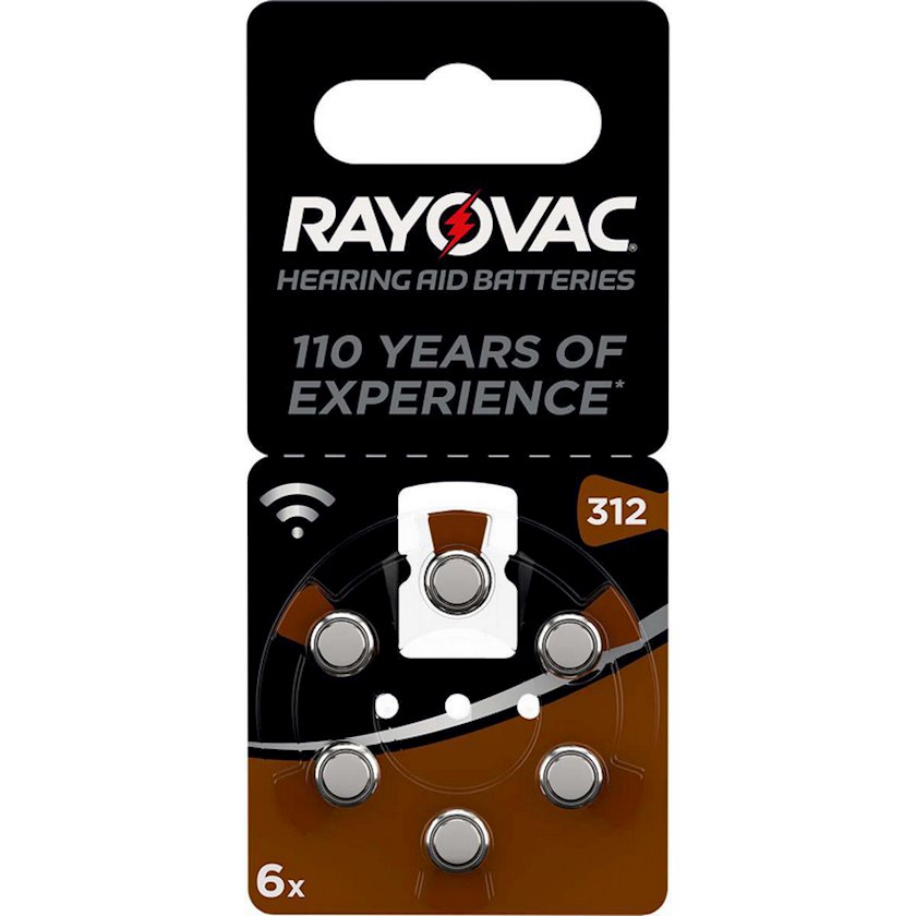 Батарейка Rayovac Acoustic Type 312 - купить в Баку. Цена, обзор ...