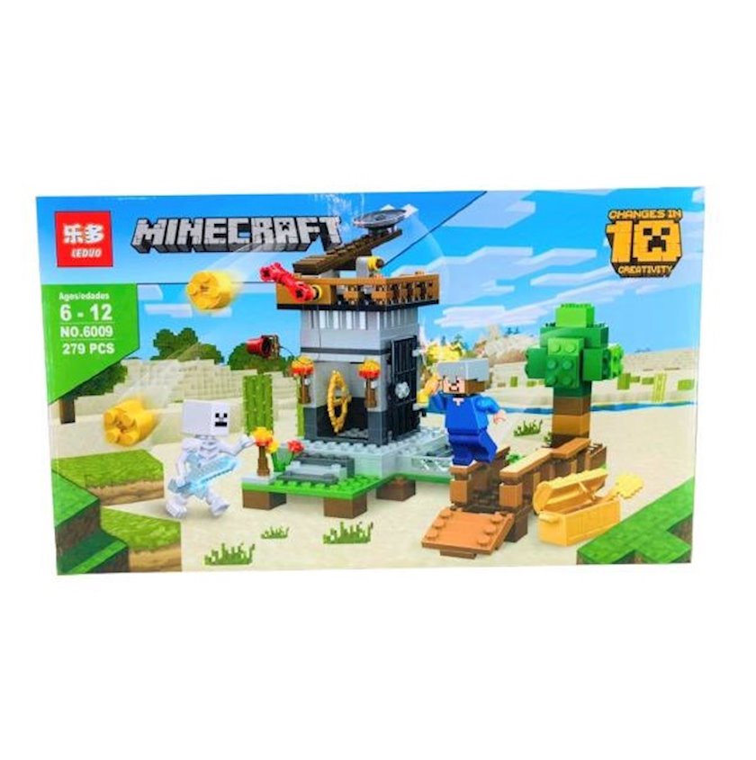 Konstruktor Leduo Minecraft 6009, 6+ yaş, 279 hissə - Qiymeti, Bakıda almaq. Satışı, icmal, rəylər