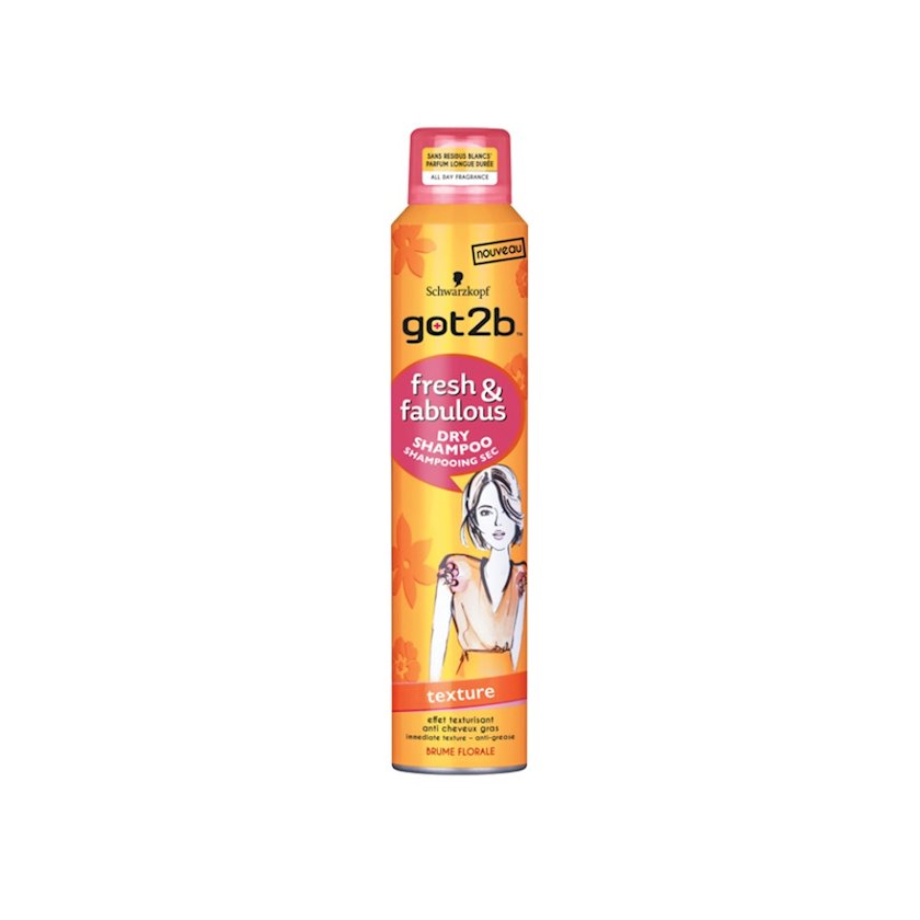 Сухой шампунь Schwarzkopf Got2b Fresh & Fabulous 200 мл - купить в Баку ...