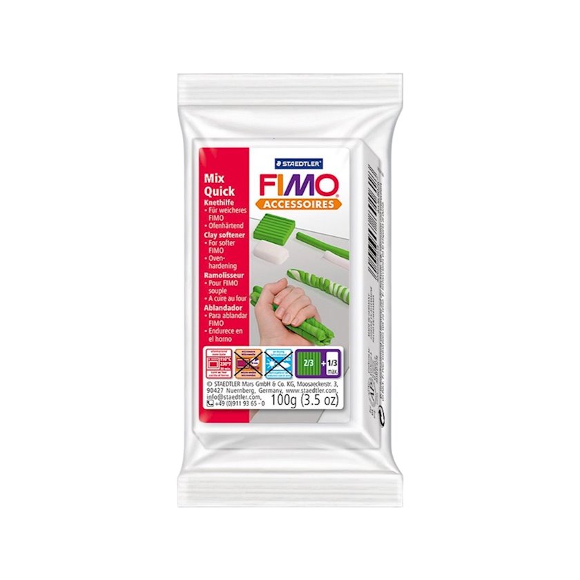 ᐈ Умягчитель для пластики Fimo Mix Quick, 100 г - купить по выгодной ...