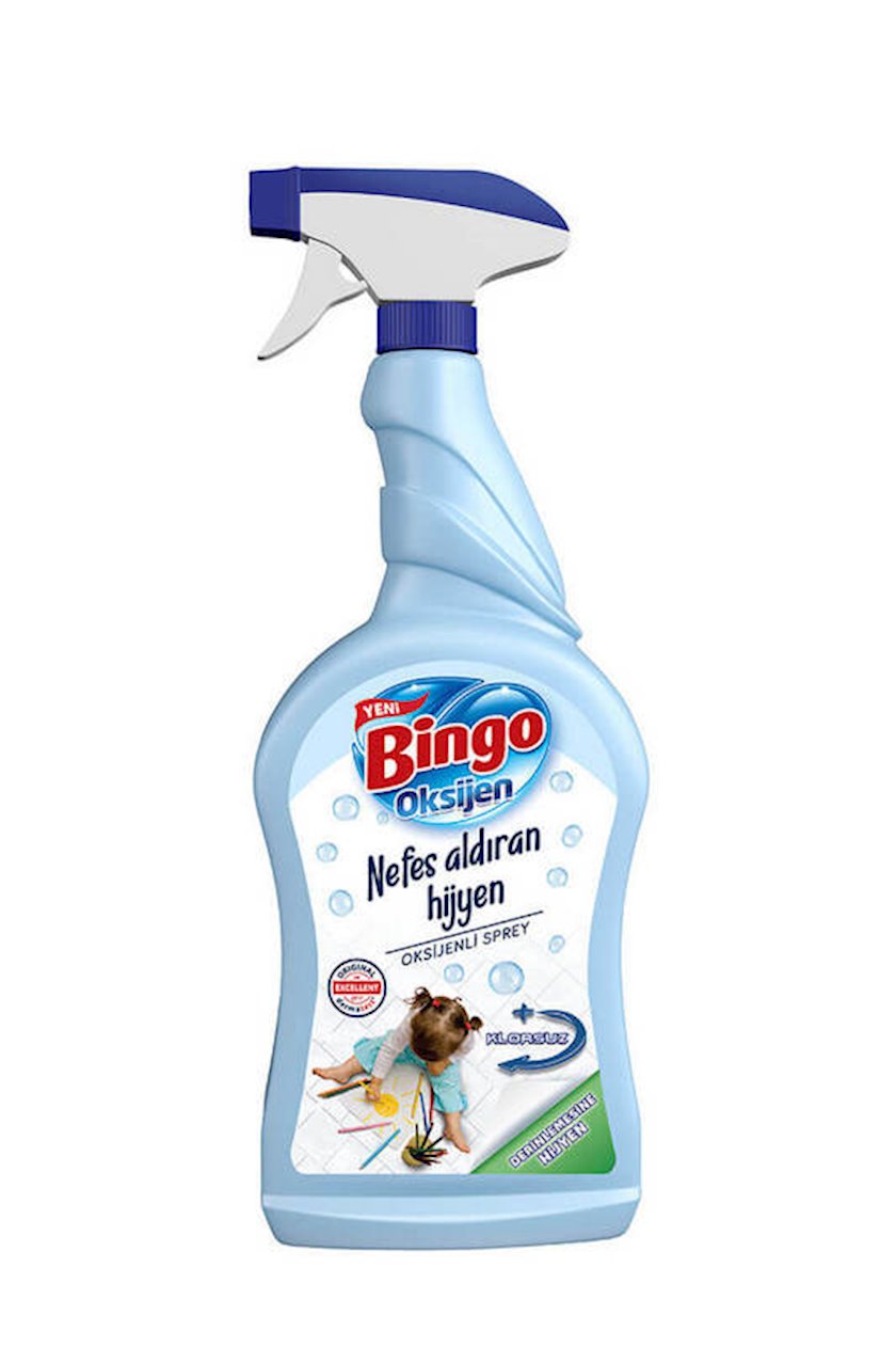 Кислородный спрей Bingo Oxygen Spray Sensitive Hygiene 750 мл - купить ...