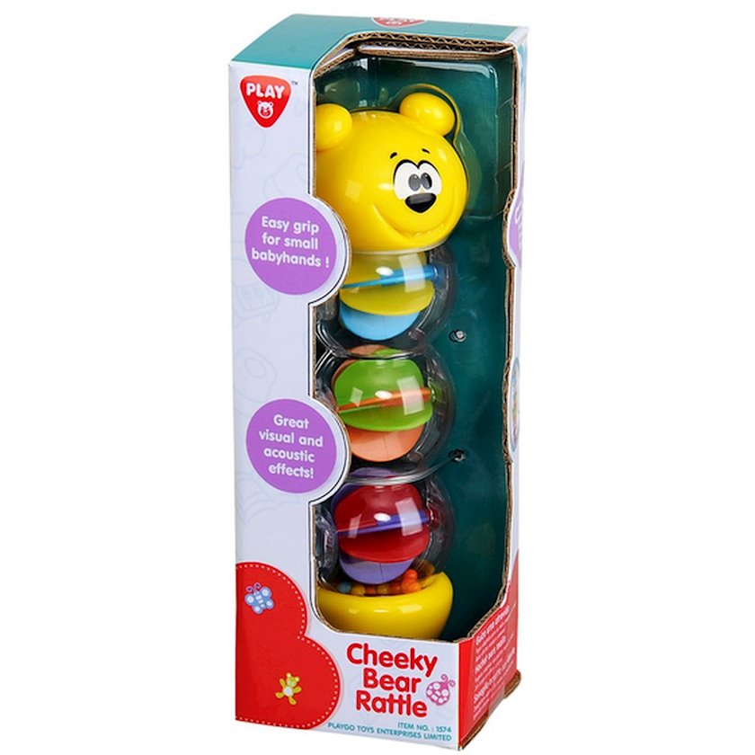 Zınqırov Playgo Cheeky Bear Rattle, plastik - Qiymeti, Bakıda almaq ...