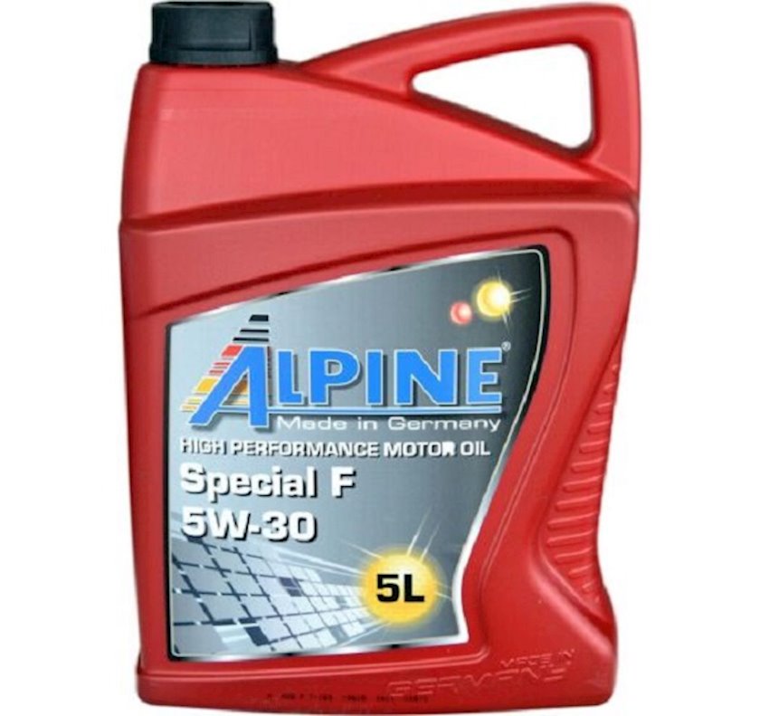 Sintetik motor yağı Alpine Special F 5W-30, 5 l - Satışı | Mator Yaglari
