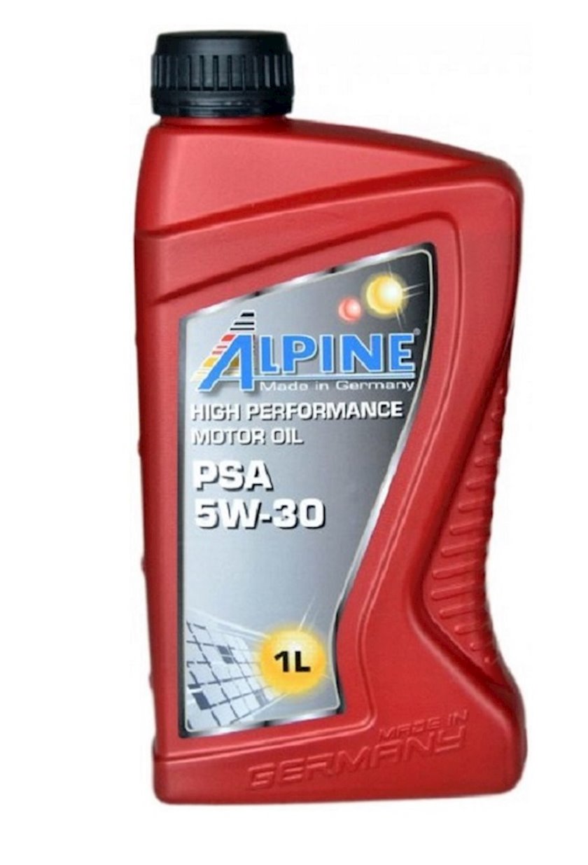 Sintetik motor yağı Alpine PSA C2 5W-30, 1 l - Satışı | Mator Yaglari