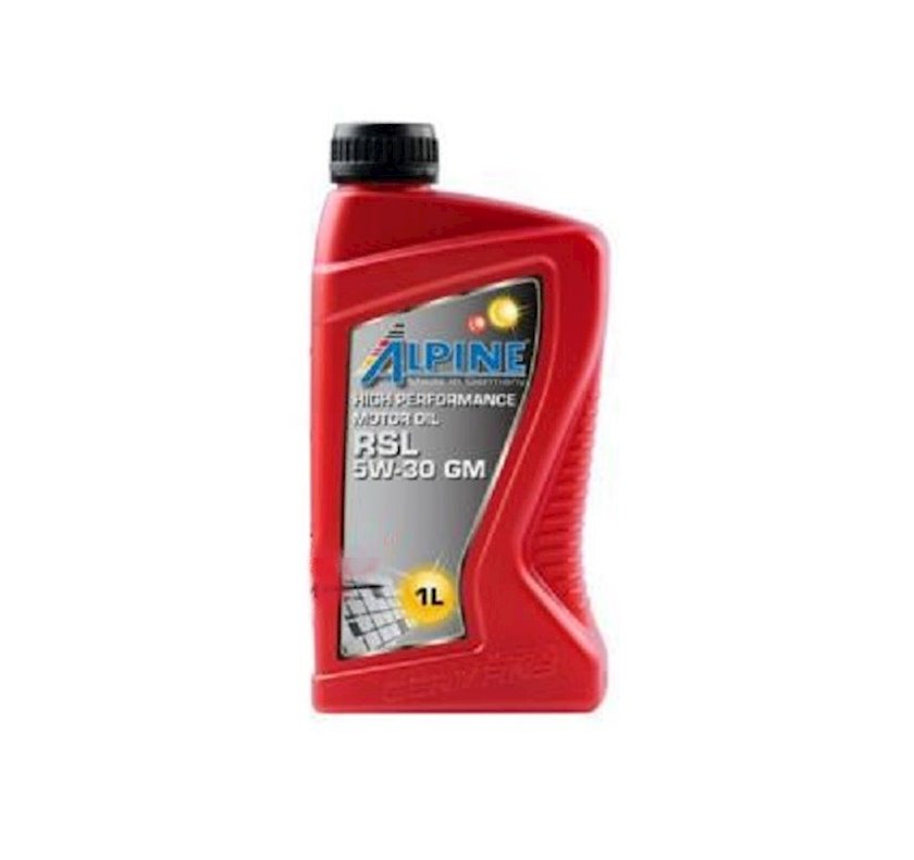 Моторное масло Alpine RSL GM 5W-30 синтетическое, 1 л - купить в Баку ...