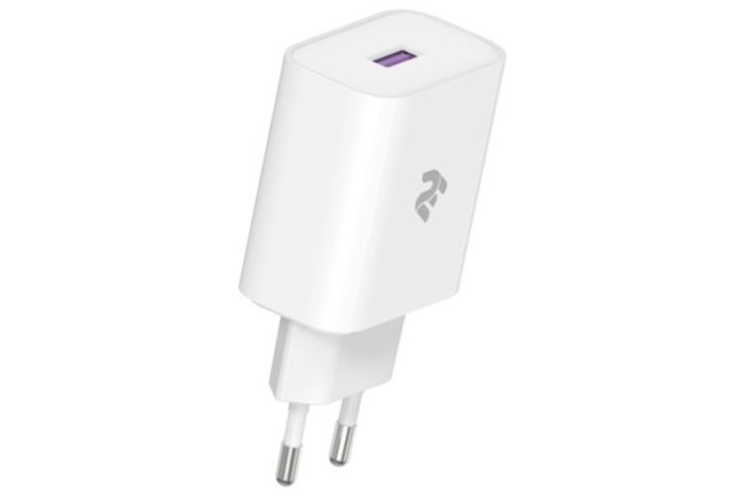Şəbəkə enerji toplama cihazı 2E USB Wall Charger QC3.0 DC5V/3A White ...