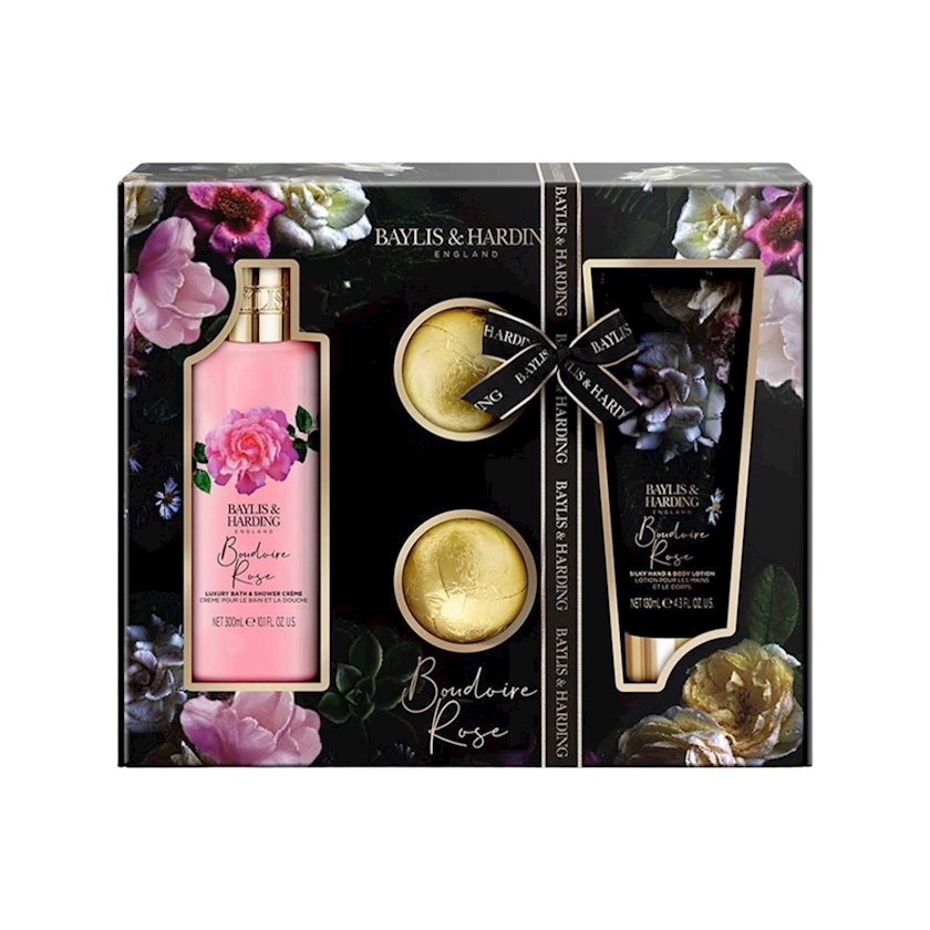Dəst Baylis&Harding Boudoire Rose 4 Piece Gift Set - Bakıda almaq. Qiymət, icmal, rəylər, satış