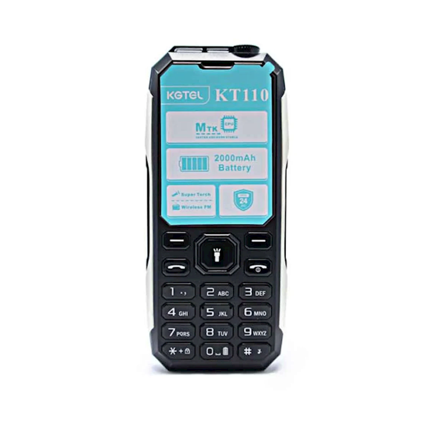 Мобильный телефон Kgtel KT110 Black - купить по выгодной цене | ️BIRMARKET