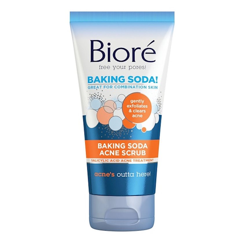 Скраб против акне Biore Baking Soda Acne Scrub 127 г - купить в Баку ...