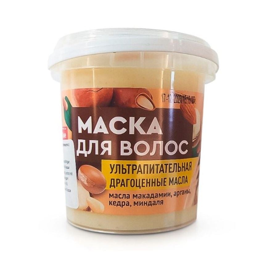 ᐈ Маска для волос Fito Косметик Organic Народные Рецепты Ультрапитательная Драгоценные Масла 155 ...