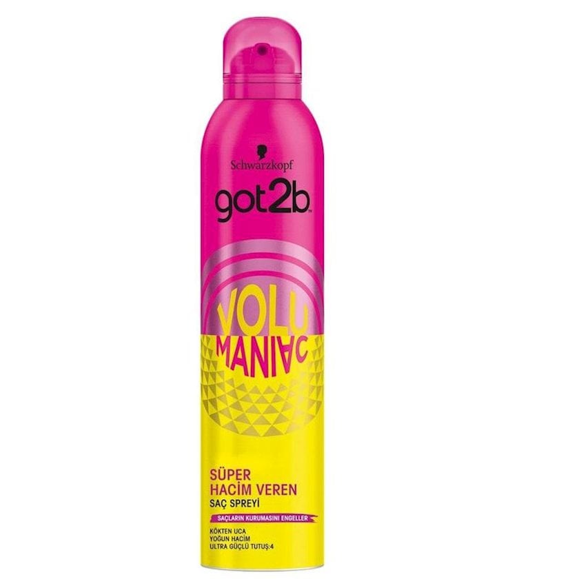 ᐈ Saç lakı Schwarzkopf Professional Got2B Volumizing Hair Spray For ...