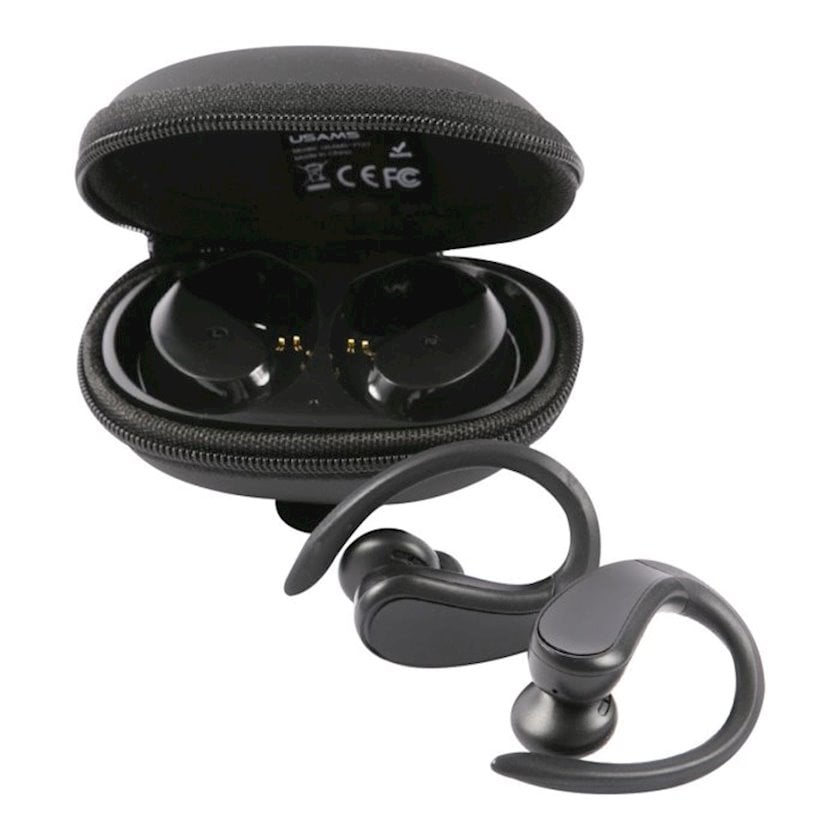 Беспроводные наушники USAMS True Wireless Sports YT07 Black - купить в ...