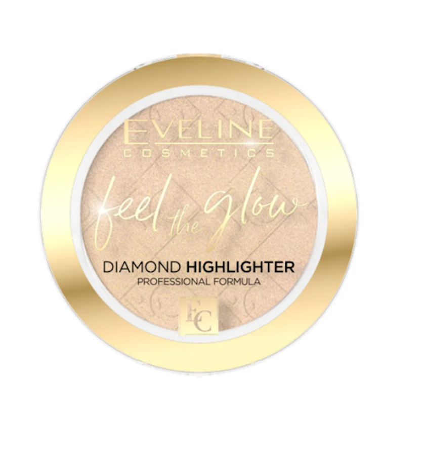 Хайлайтер для лица Eveline Cosmetics Feel The Glow №10 Light Diamond 4. ...