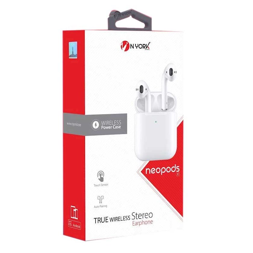 Беспроводные наушники Nyork Neopods BE700 White - купить по выгодной ...