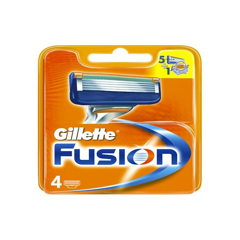 ᐈ Dəyişdirilə bilən kassetlər Gillette Fusion5, 4 əd - qiymeti və ...