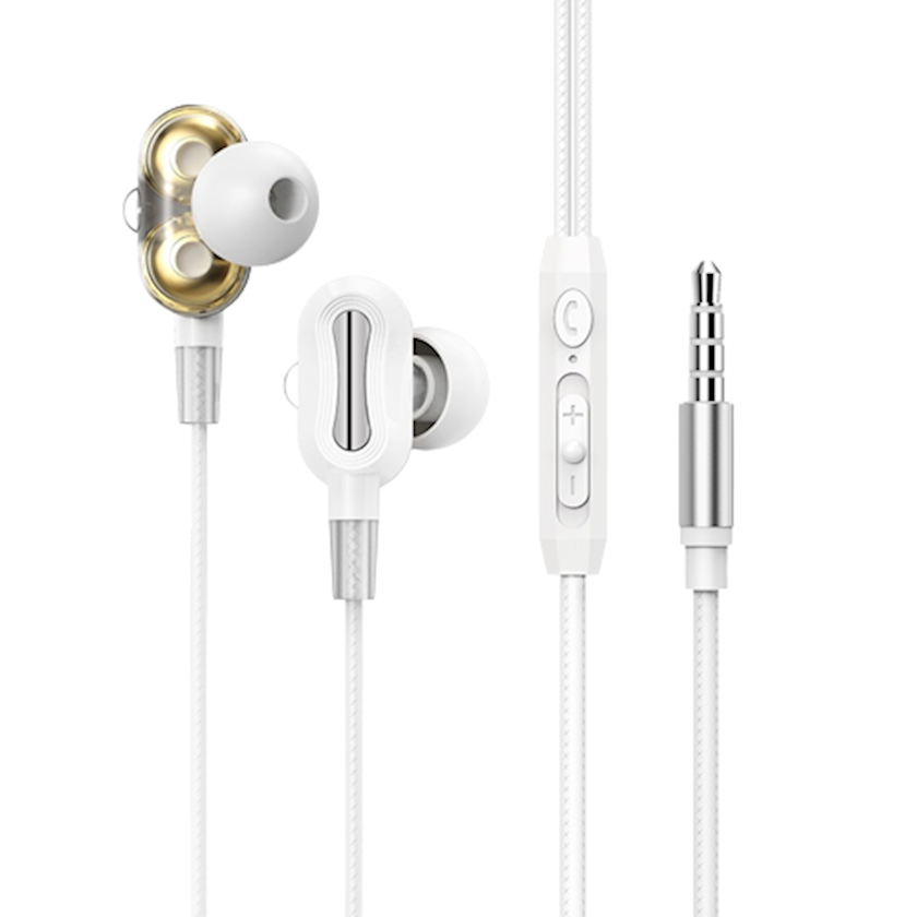 Проводные наушники Borofone BM41 Bliss White - купить в Баку. Цена ...