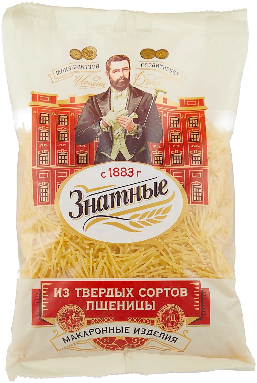 Вермишель Знатные №36, 450 г - купить в Баку. Цена, обзор, отзывы, продажа