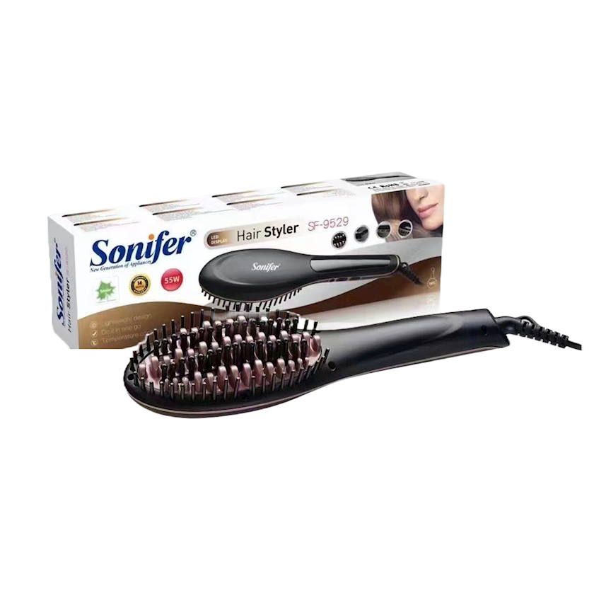 ᐈ Щетка-выпряммтель для волос Sonifer SF-9529 - купить по выгодной цене ...