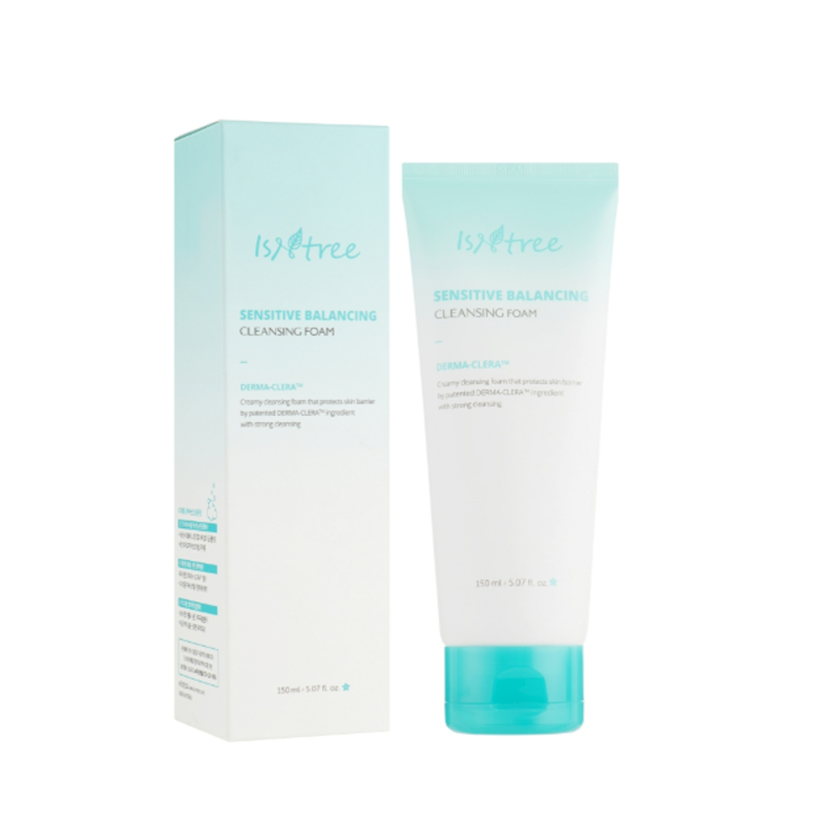 ᐈ Köpük yuyulmaq üçün IsNtree Sensitive Balancing Cleansing Foam 150 ml ...