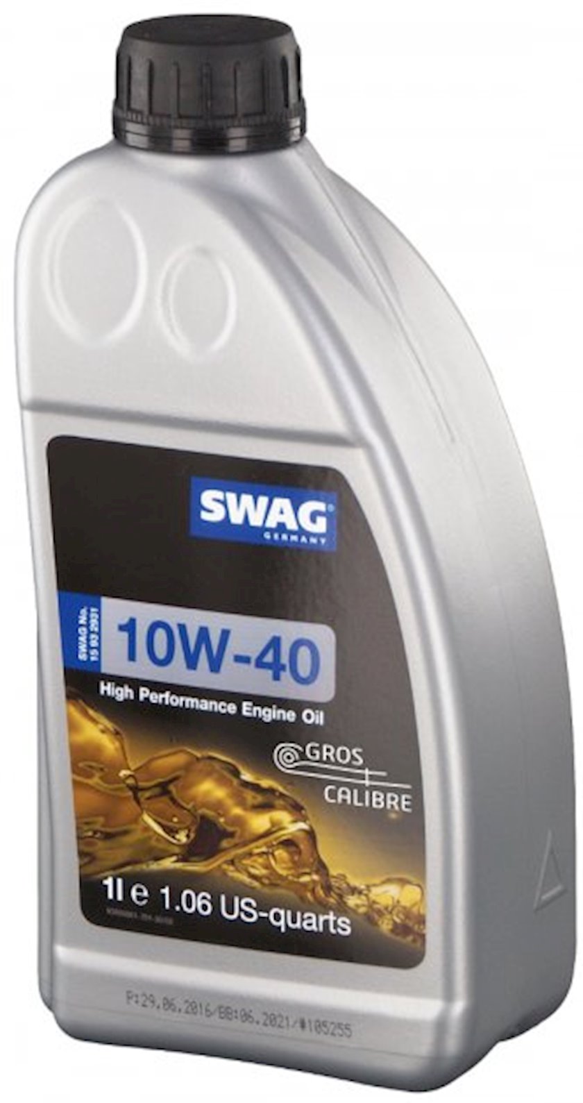 Motor yağı Swag SAE 10W-40, 1 l - Satışı | Mator Yaglari