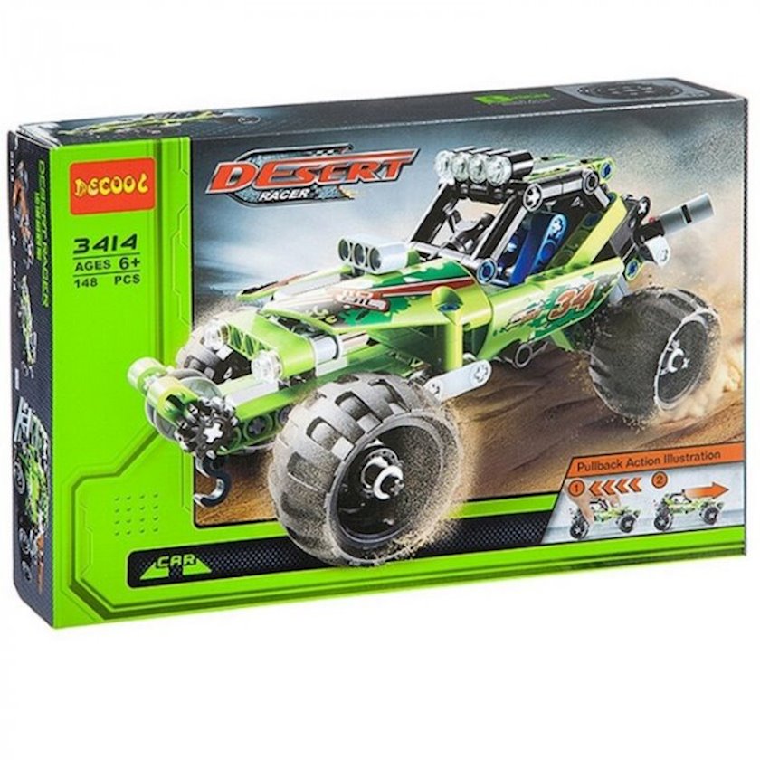 Детский конструктор Decool Гоночный внедорожник - купить в Баку. Цена, обзор, отзывы, продажа