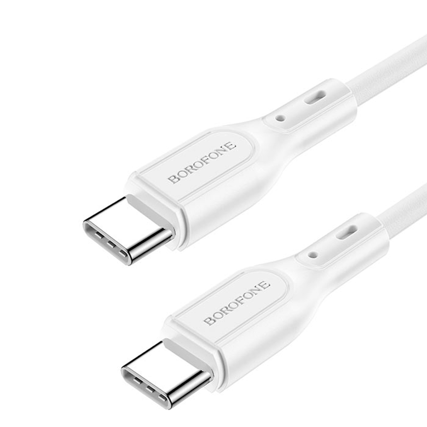Kabel USB Borofone X66 Type C to Type C, ağ - Bakıda almaq. Qiymət ...